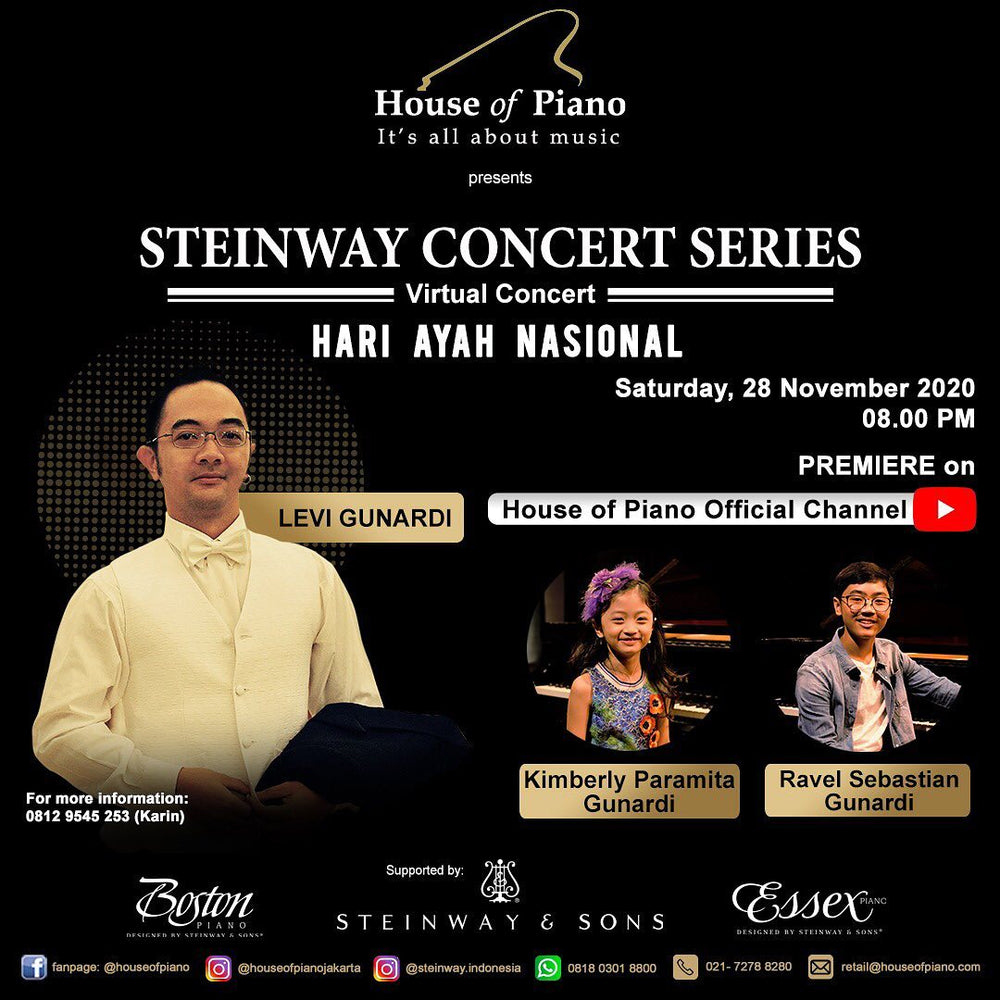 Steinway Concert Series – Hari Ayah Nasional – House of Piano