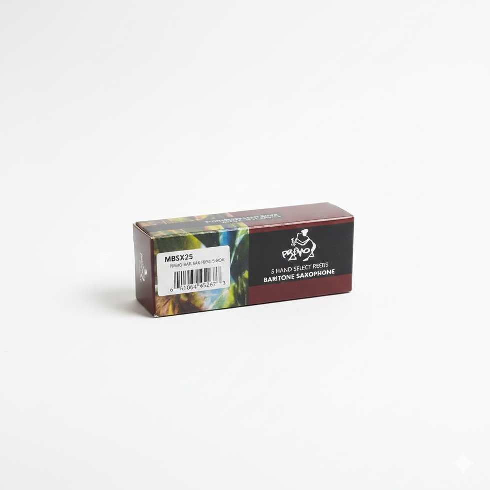 Baritone Saxophone Reed Primo MBSX25 Student #2.5, 10/Box – House of Piano