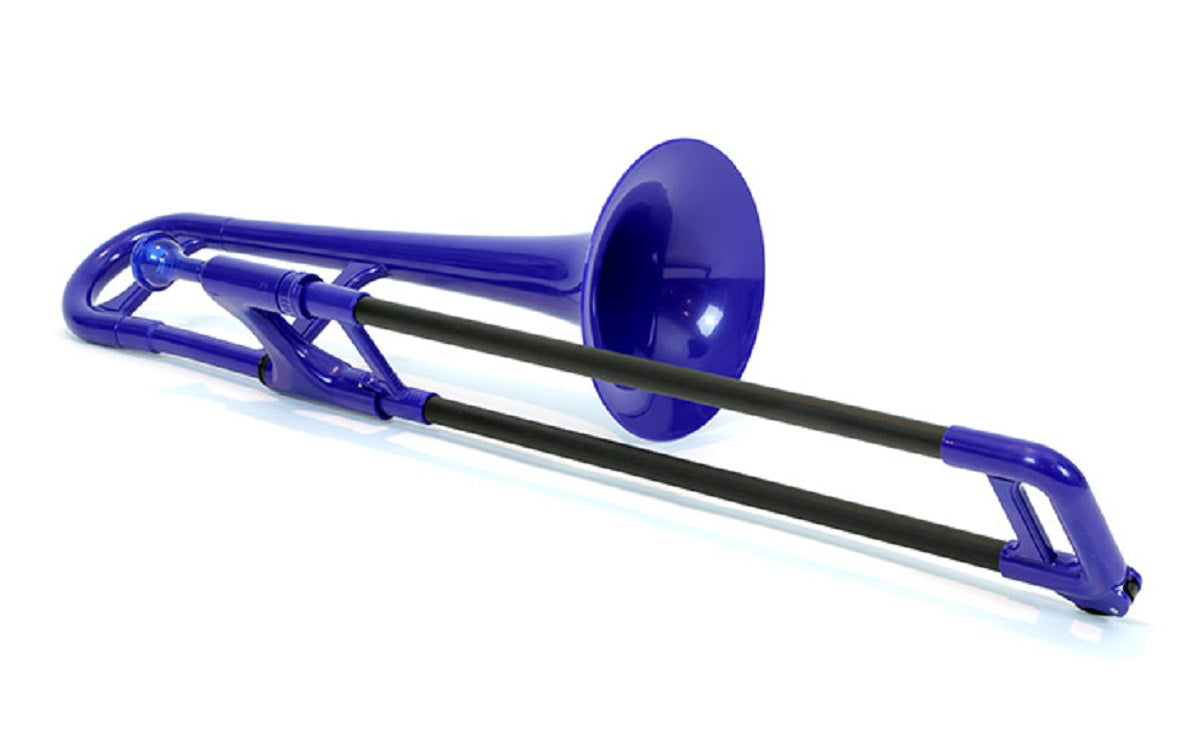 Slide Trombone Pbone Pbone1B Blue – House of Piano